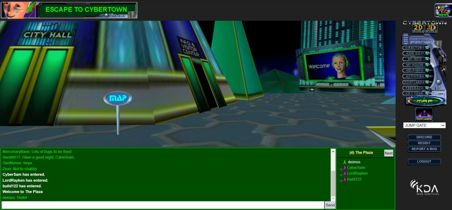 Cybertown - the revival