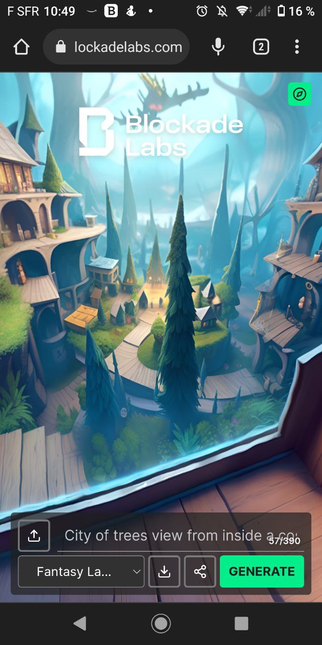 Create incredible 360° skybox with Blockade Labs