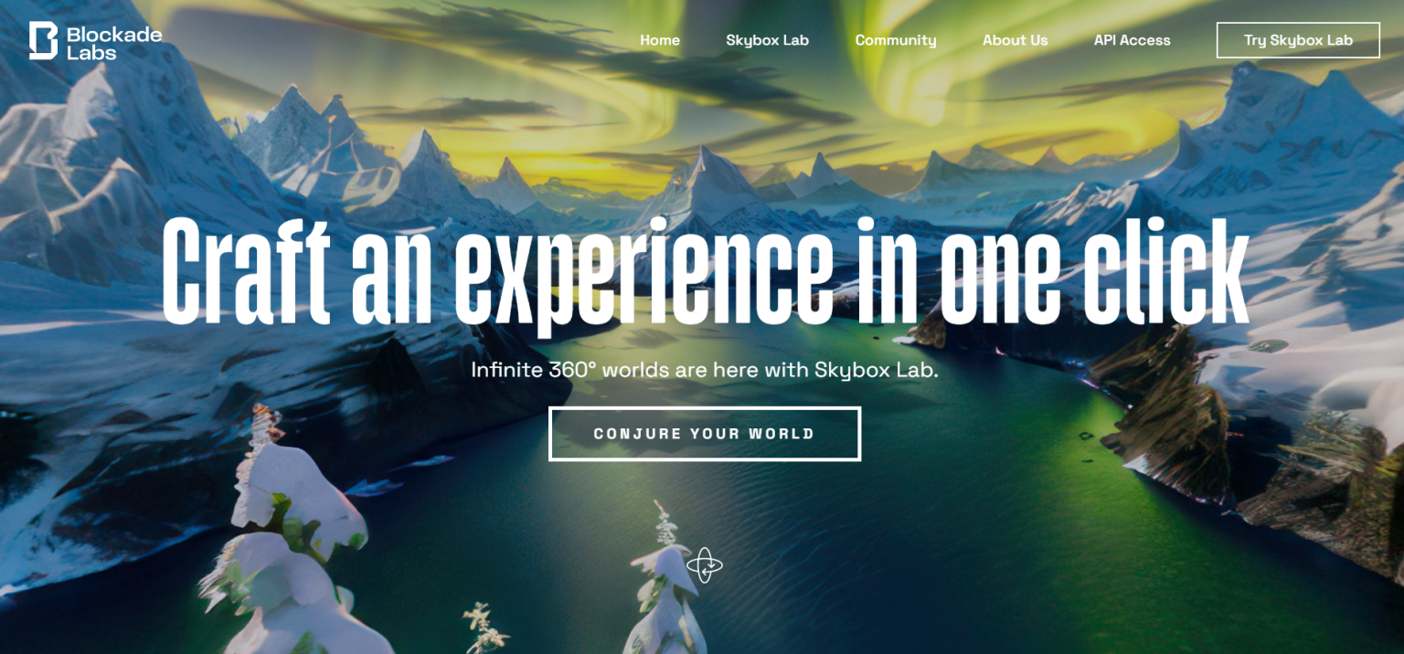 Create incredible 360° skybox with Blockade Labs