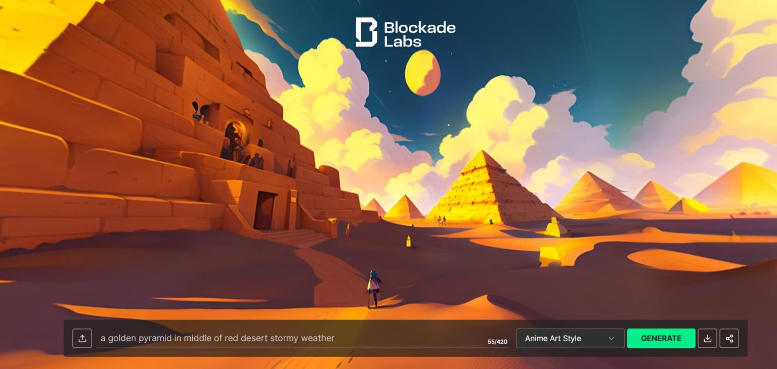 Create incredible 360° skybox with Blockade Labs