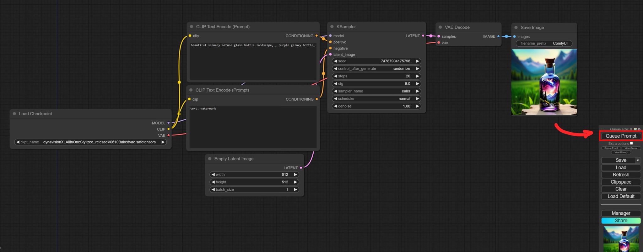Create 360° Panorama with Stable Diffusion and ComfyUI